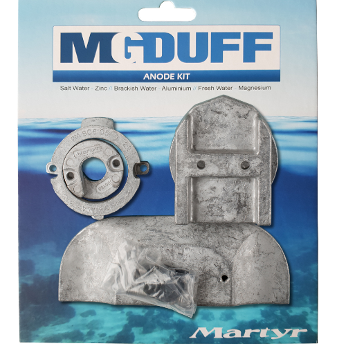 Sterndrive Anode Kit, MerCruiser Alpha Gen II - Aluminium - splash ...